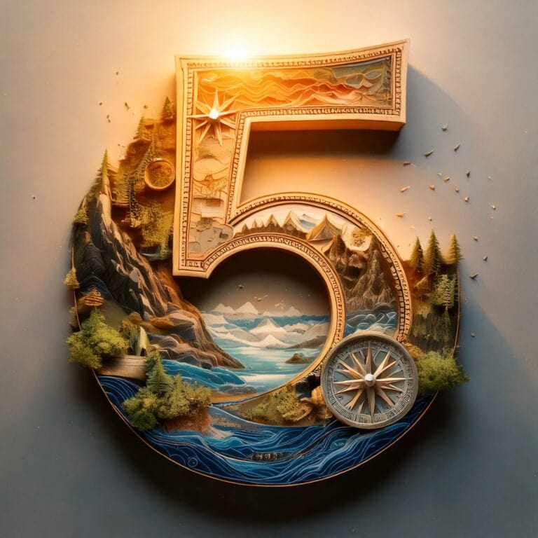 El 5 en numerología: Significado y secretos revelados - La Numerología
